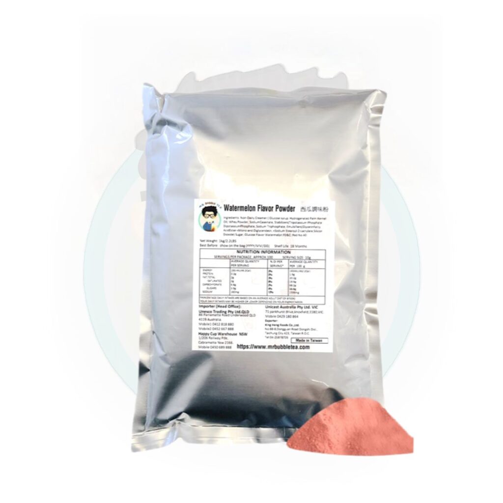 TC WATERMELON POWDER (1KG) – Mr Bubble Tea Malaysia